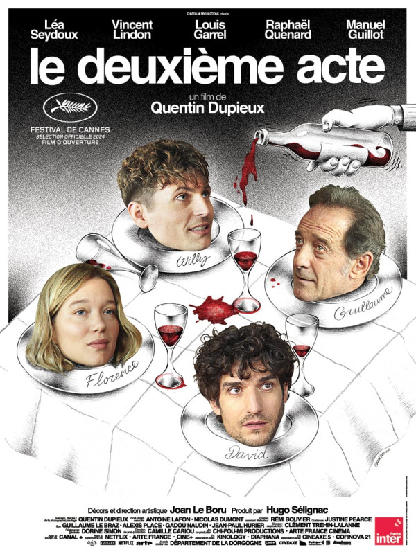 « Le Deuxième Acte » réalisé par Quentin Dupieux : Critique – Kino Wombat